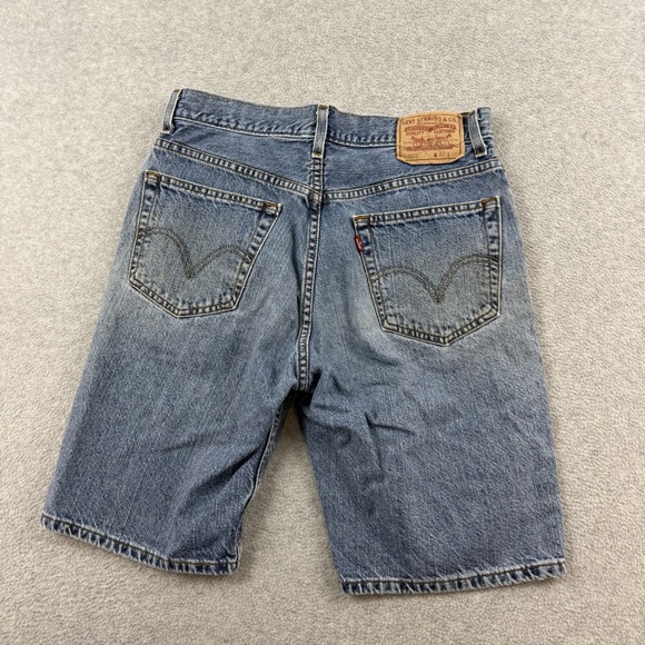 Levi's | Shorts | Levis Denim Shorts Adult W32 Blue Jorts 55 Loose Y2k ...